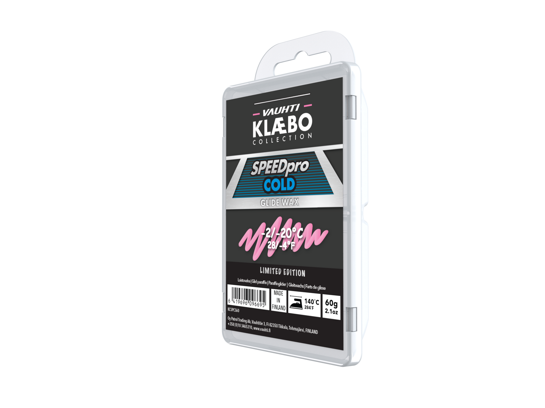 KLAEBO SPEED PRO COLD – Vauhti Ski Wax Canada