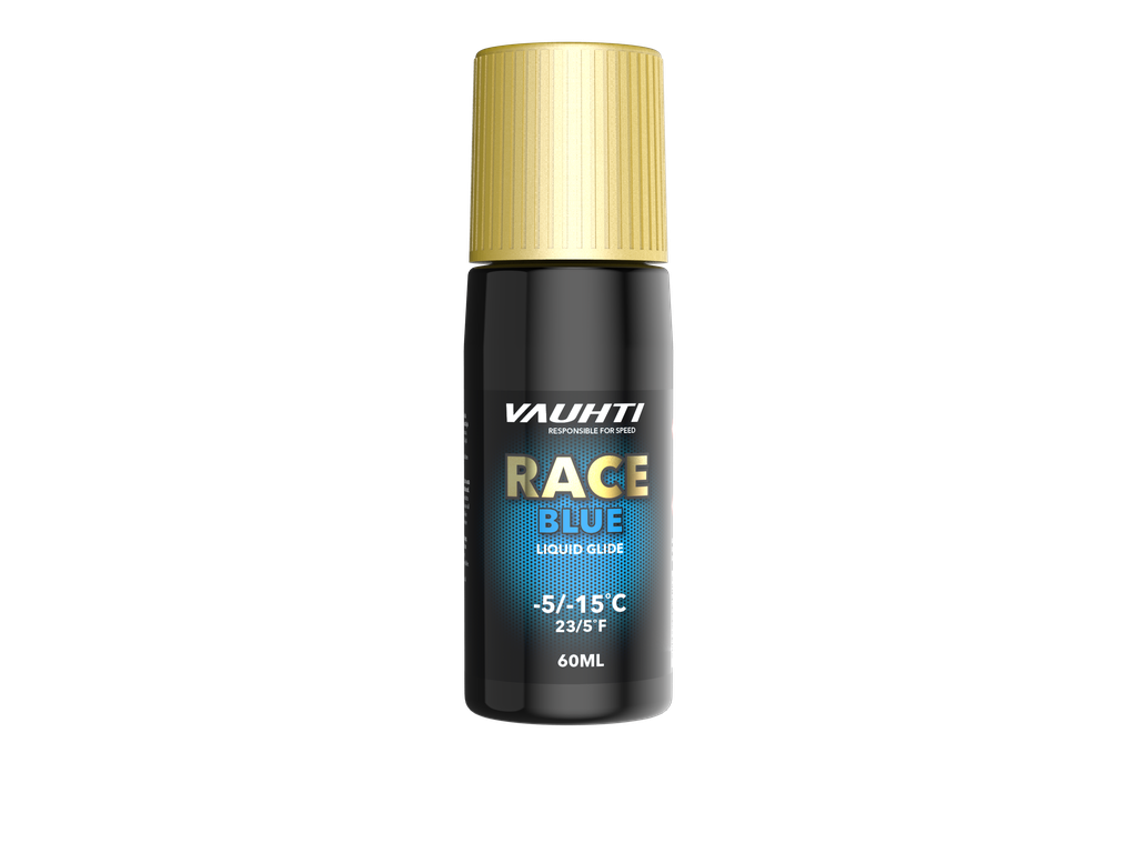 RACE BLUE LIQUID GLIDE (60/100ML) – Vauhti Ski Wax Canada
